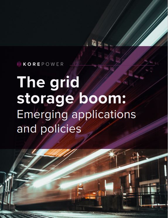 KORE Power - The grid storage boom: Emerging applications and policies